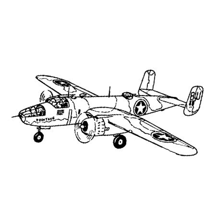 B25 Mitchell Bomber – Airborne Models